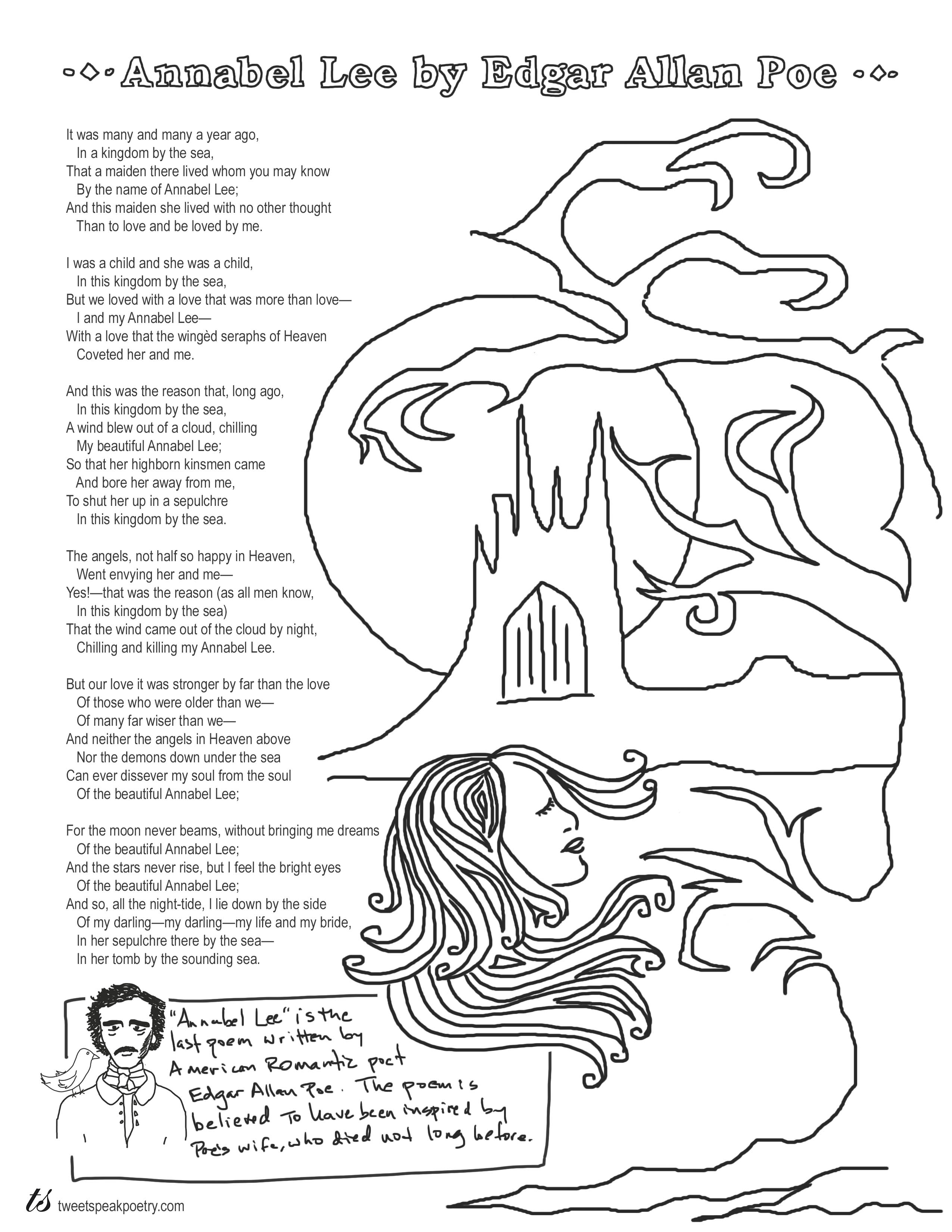 Edgar Allan Poe Annabel Lee At Jesse Oliver Blog